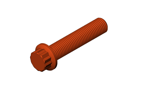 Imperial 7/16″ 12 Point Screw – STL Hardware Parts